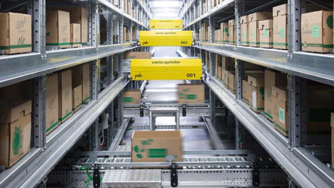 Multi Access Warehouse: schnellstes Shuttle-Lagersystem der Welt