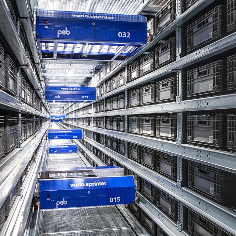 Automatisierte Lagersysteme von psb intralogistics