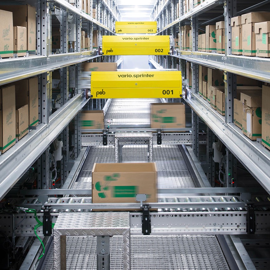 Automatisierte Lagersysteme von psb intralogistics
