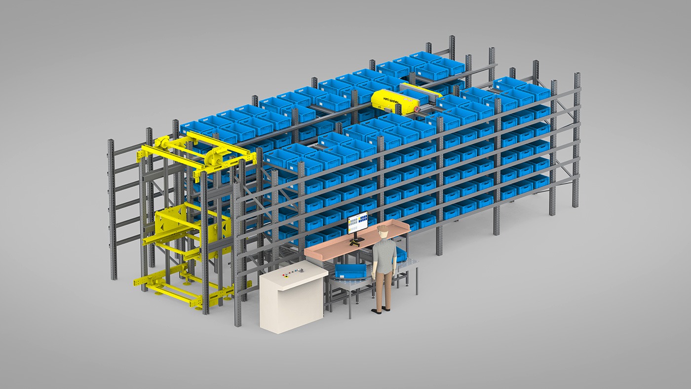 Automatische Kompaktlager – psb microstore