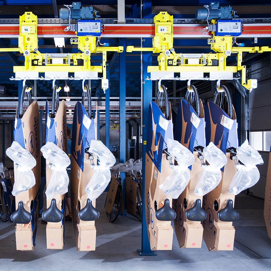 Overhead conveyor systems from psb intralogistics