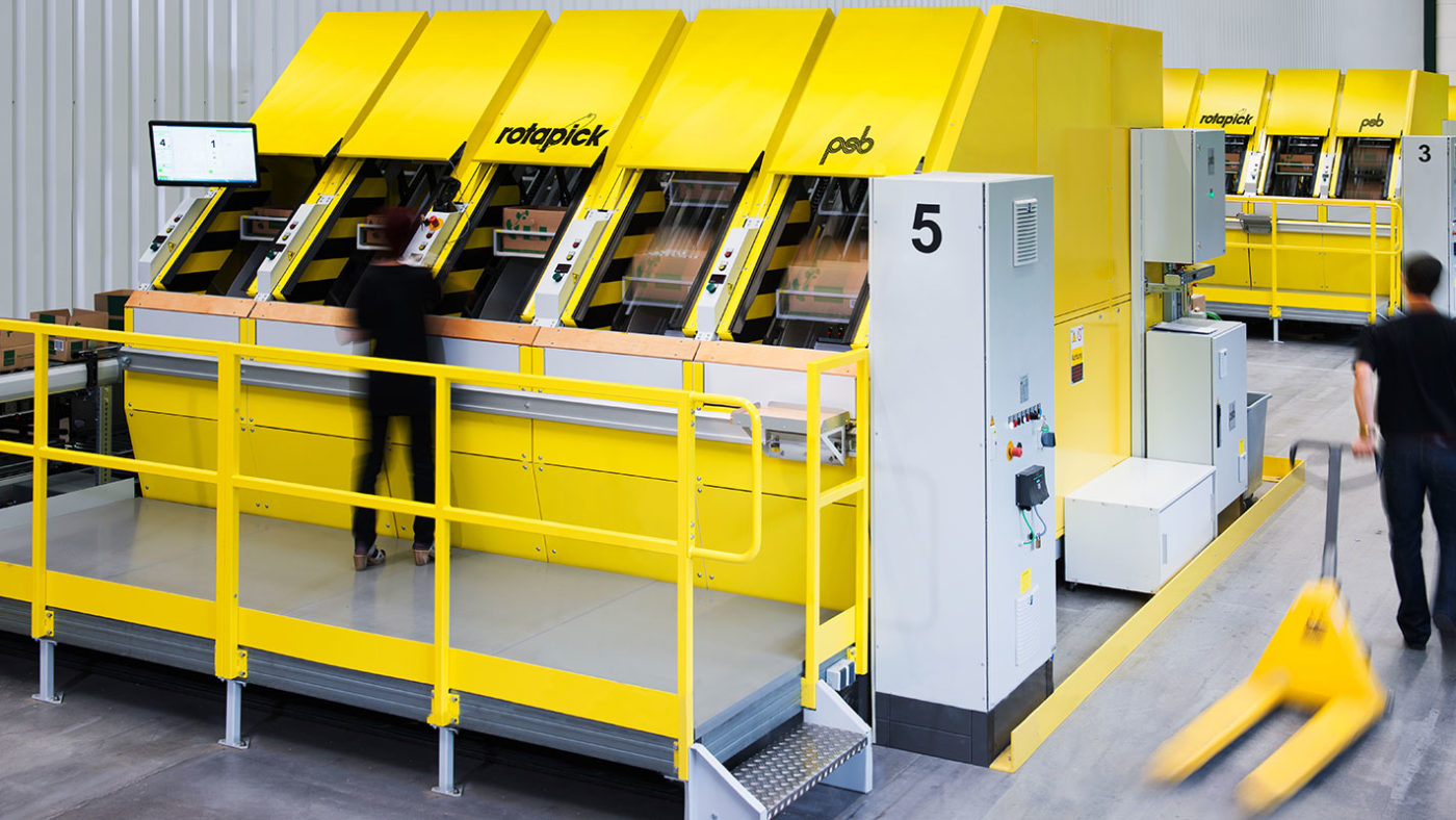 Shuttle systems from psb intralogistics: Multi Access Warehouse