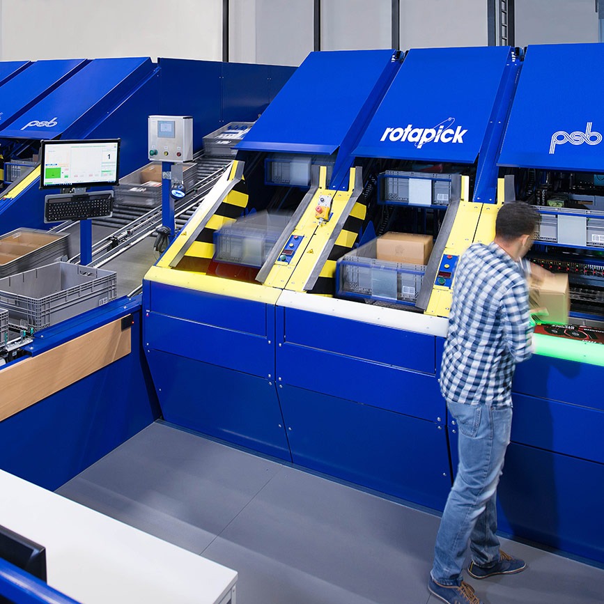 Order picking systems from psb intralogistics