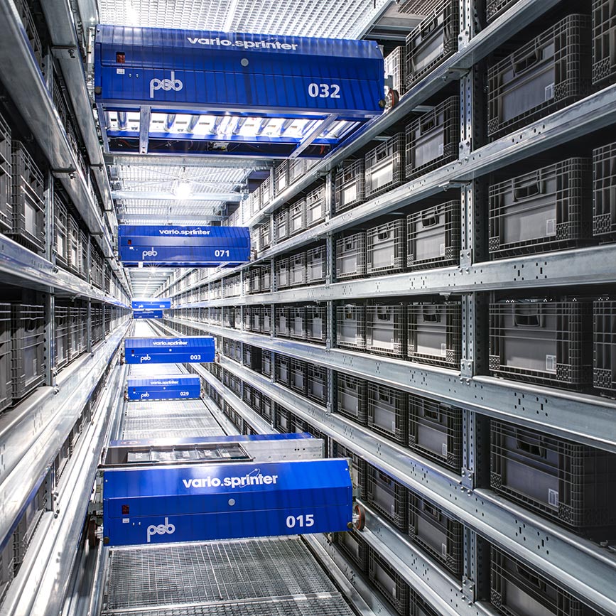 psb: Automatic storage systems for every purpose