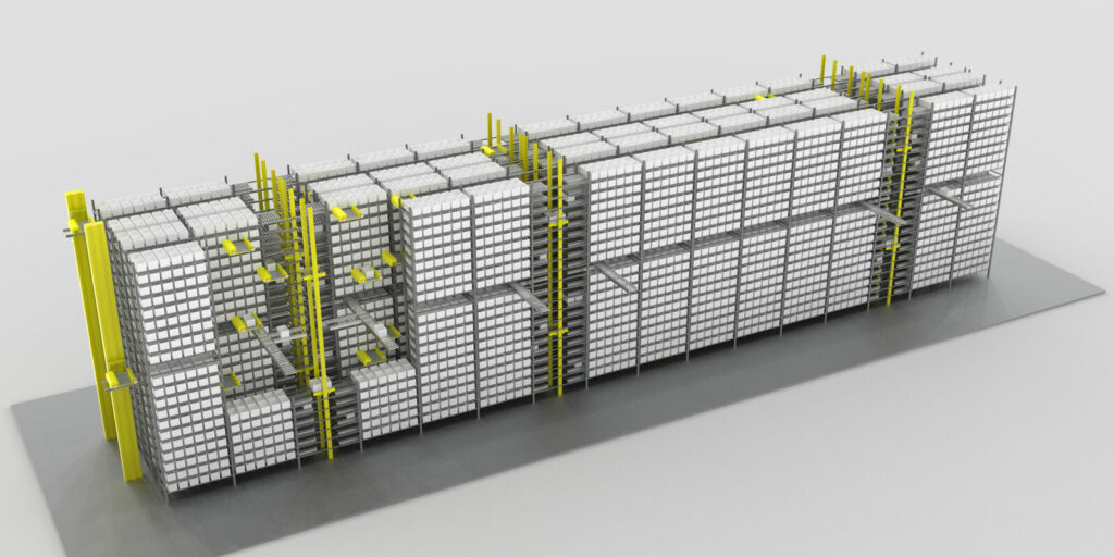 Automated storage systems: Multi Access Warehouse from psb